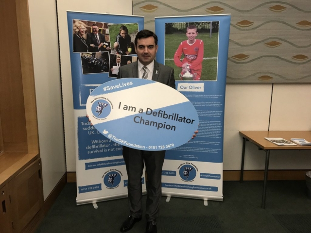 Gavin Newlands MP joins campaign to save lives - Paisley Scotland