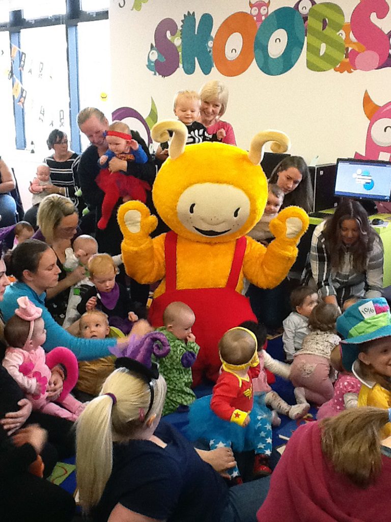 Having a grand old time at Bookbug sessions - Paisley Scotland