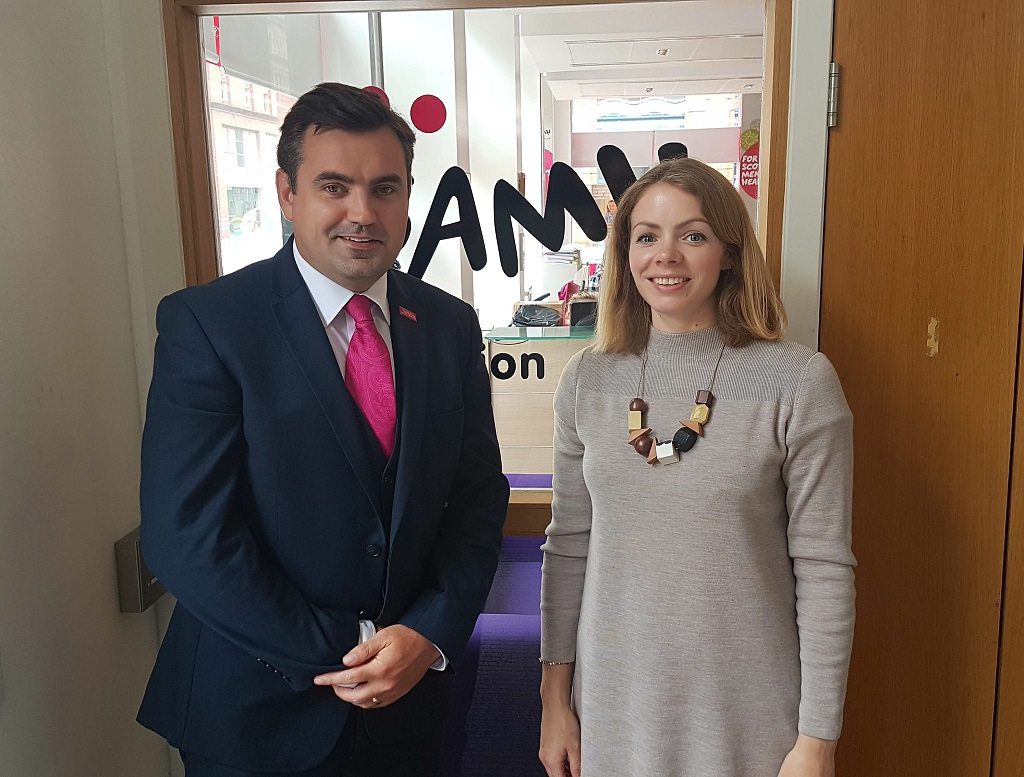 Gavin Newlands MP meets with anti-bullying charity - Paisley Scotland