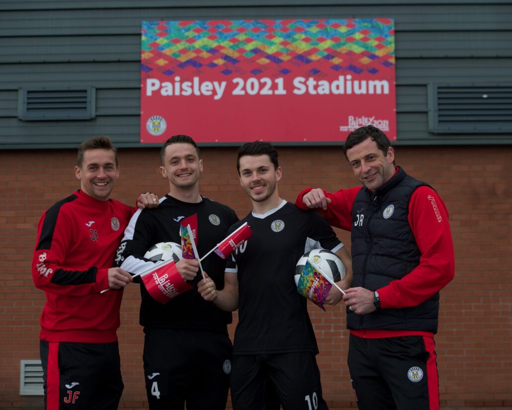 St Mirren continue to fly the flag for the town’s UK City of Culture ...