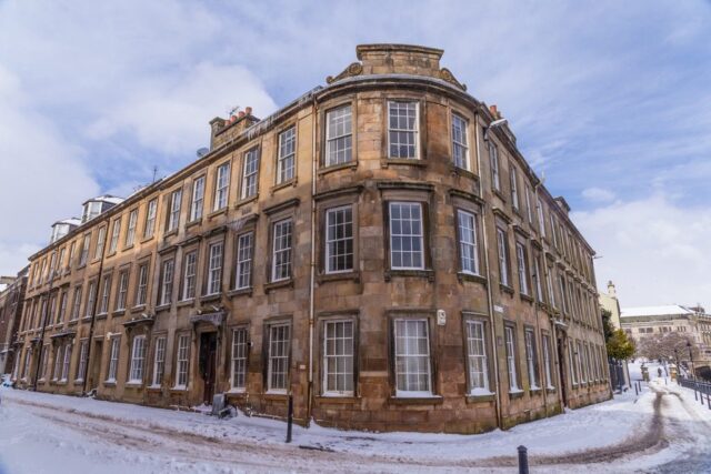 Photographs of Paisley in the Snow - Paisley Scotland