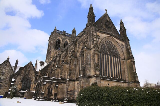 Photographs of Paisley in the Snow - Paisley Scotland