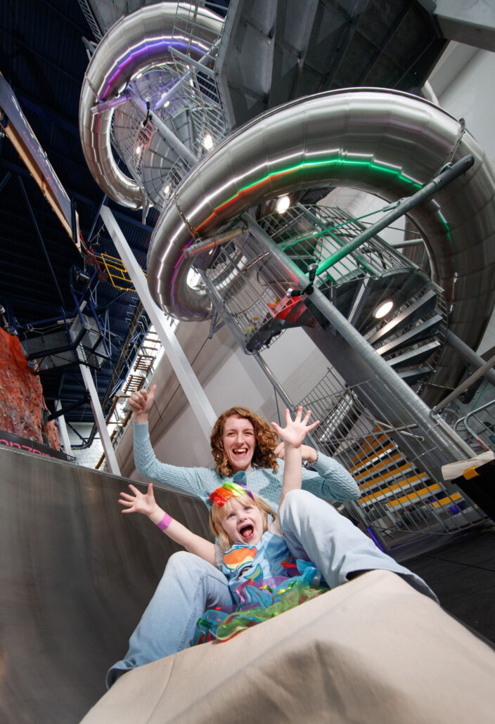 Thrills as UK’s tallest indoor slide opens in Soar at intu Braehead ...