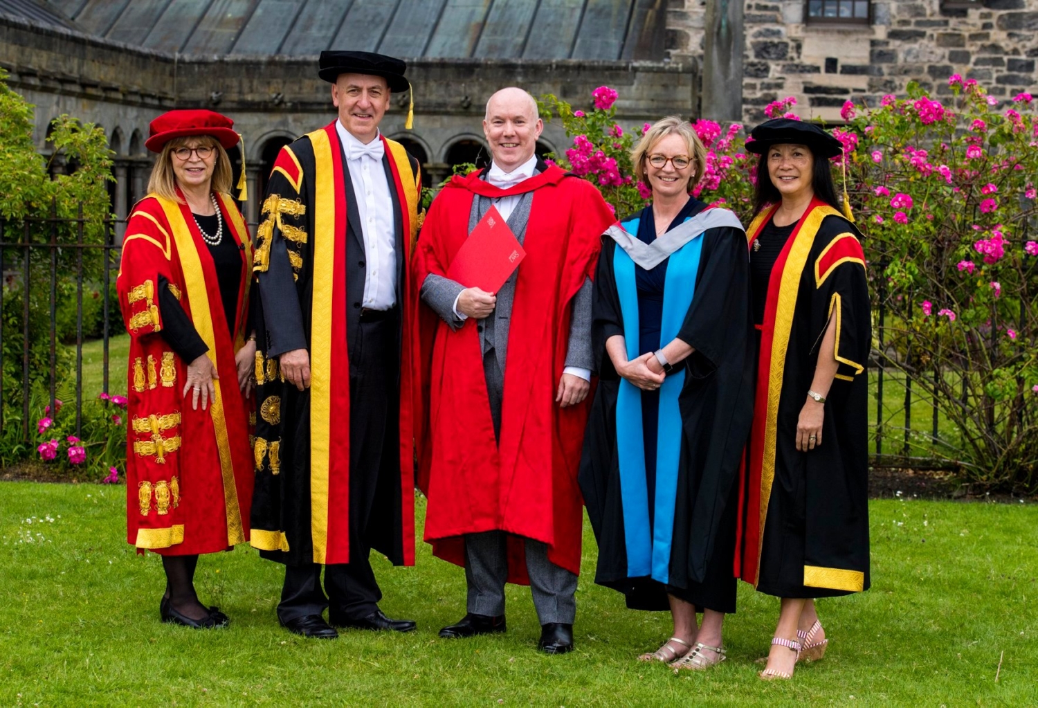 UWS PAISLEY HONOUR FOR BUSINESS LEADER ANDY - Paisley Scotland