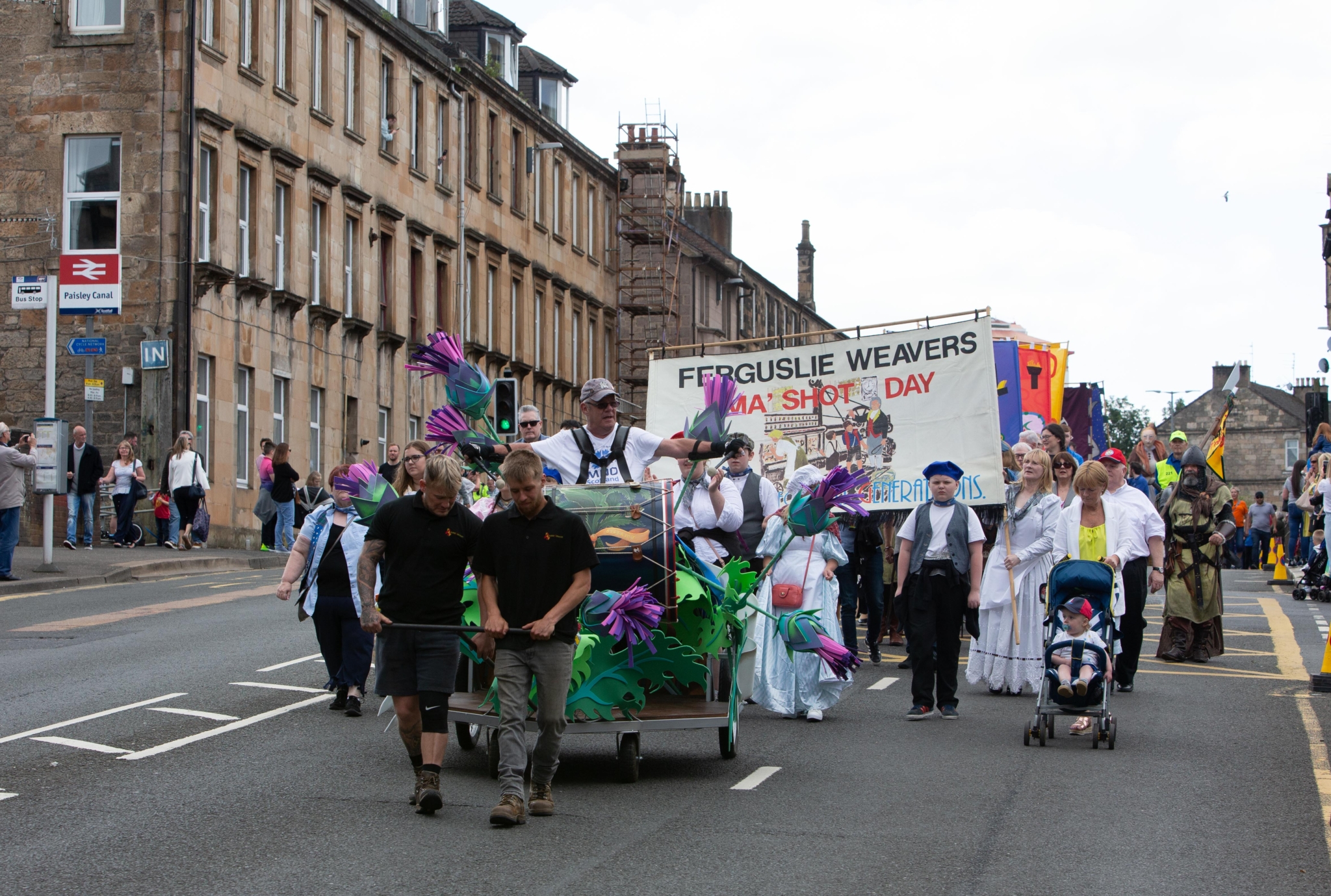 Sma' Shot Day Parade - Paisley Scotland