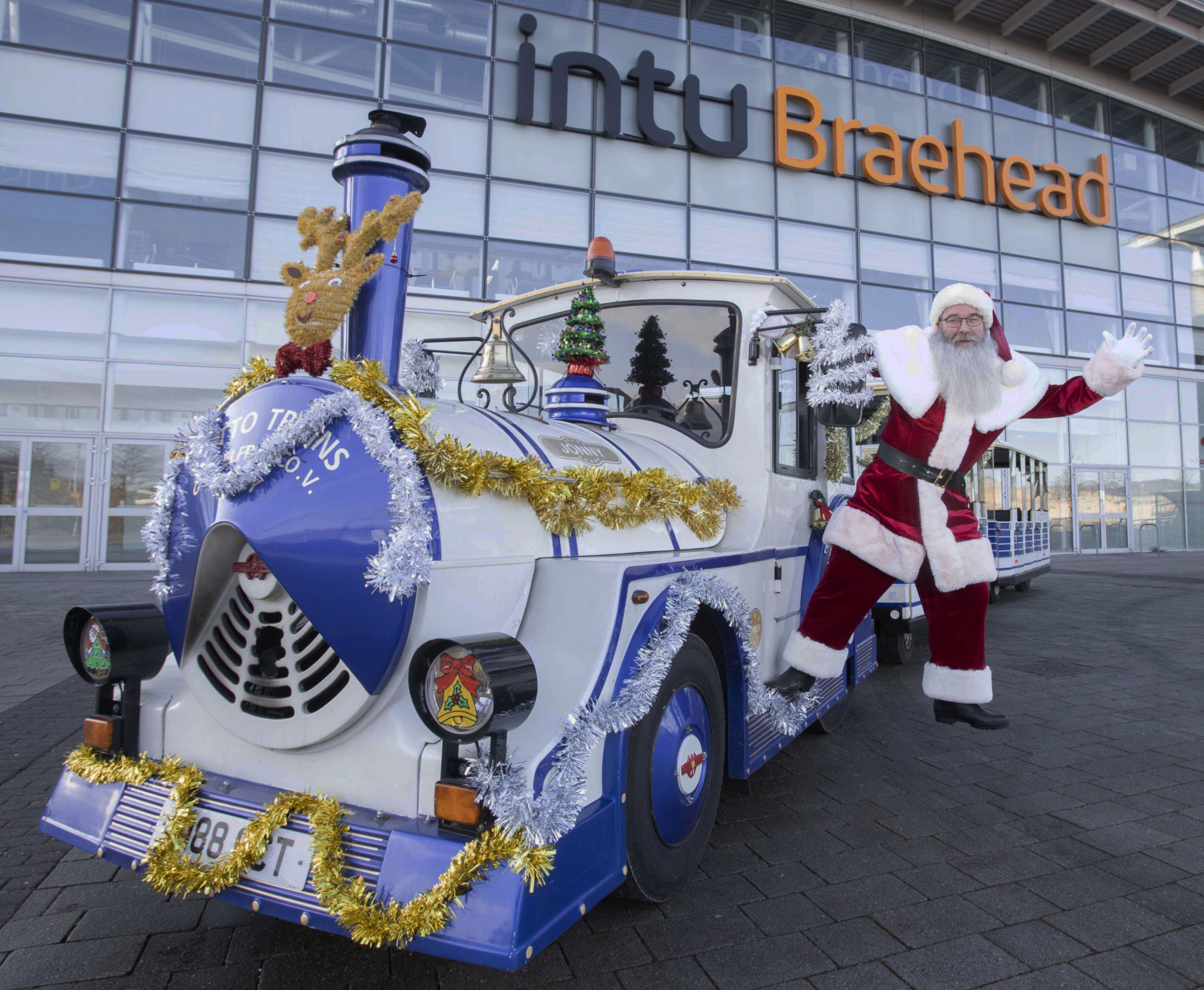 All aboard the Santa Express Train for Christmas fun - Paisley Scotland