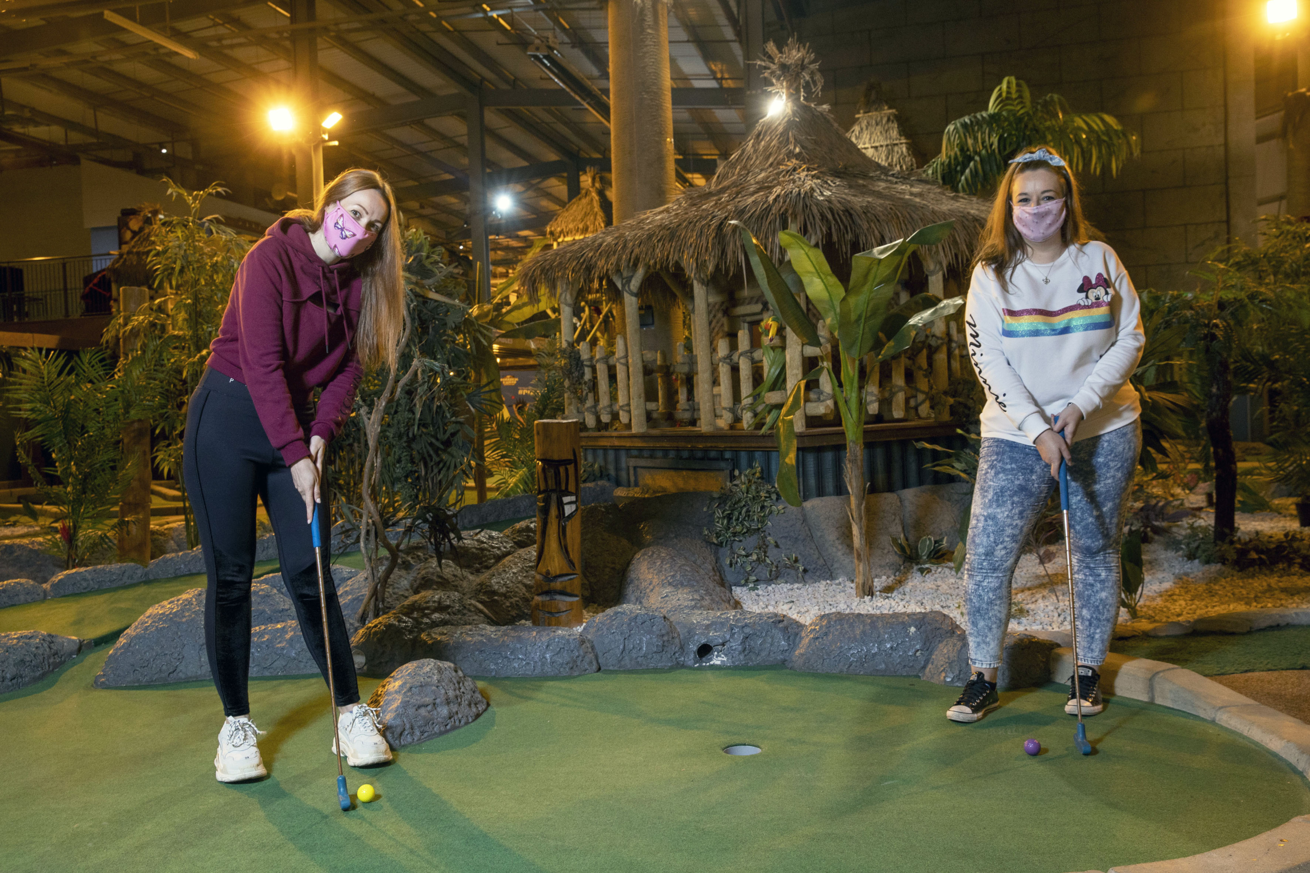 Back in the swing of things in Soar at intu Braehead as Covid ...