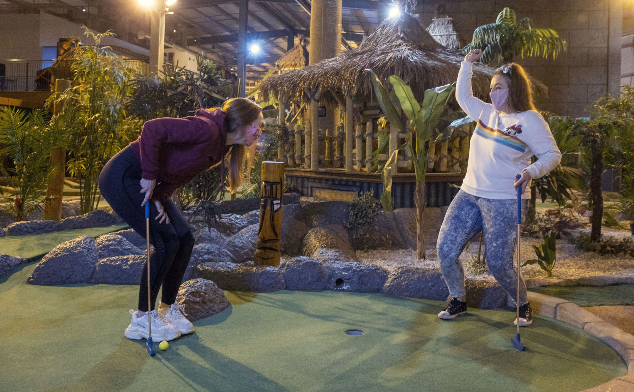 Back in the swing of things in Soar at intu Braehead as Covid ...