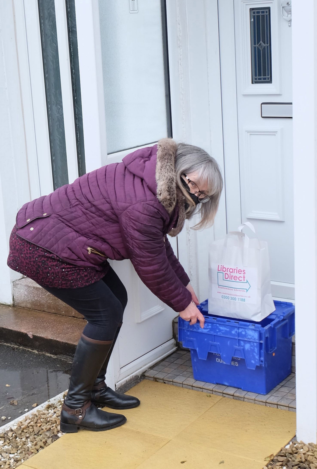 Library books home delivery service is best seller - Paisley Scotland