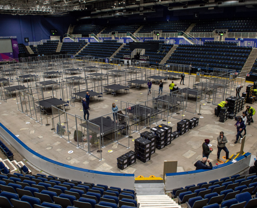 Photos from the Count at Braehead Arena - Paisley Scotland
