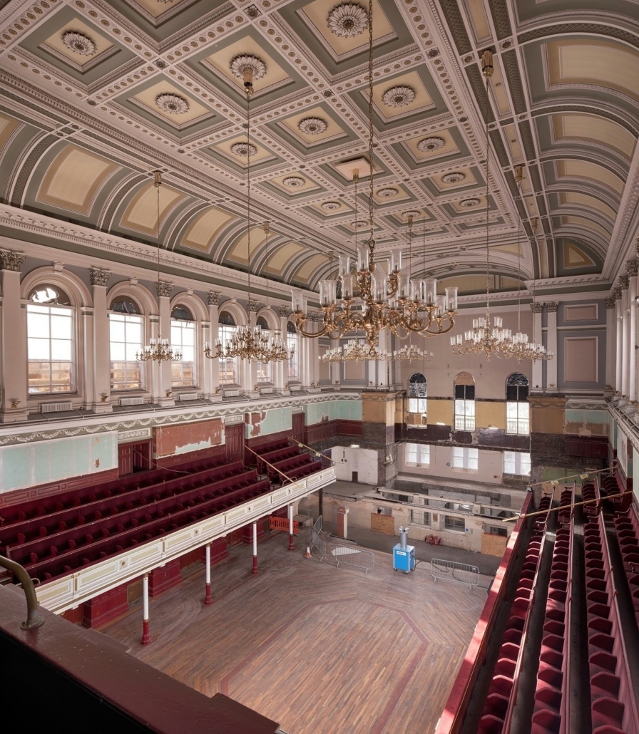 Transformation of Paisley Town Hall - Paisley Scotland
