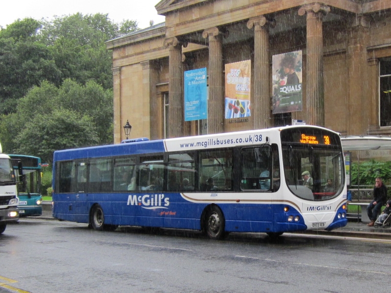 Changes to McGills Buse Services 757 and 26A - Paisley Scotland