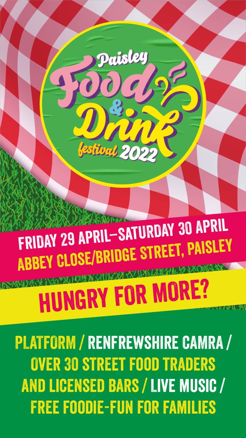 Paisley set to host Food and Drink Festival of fun - Paisley Scotland
