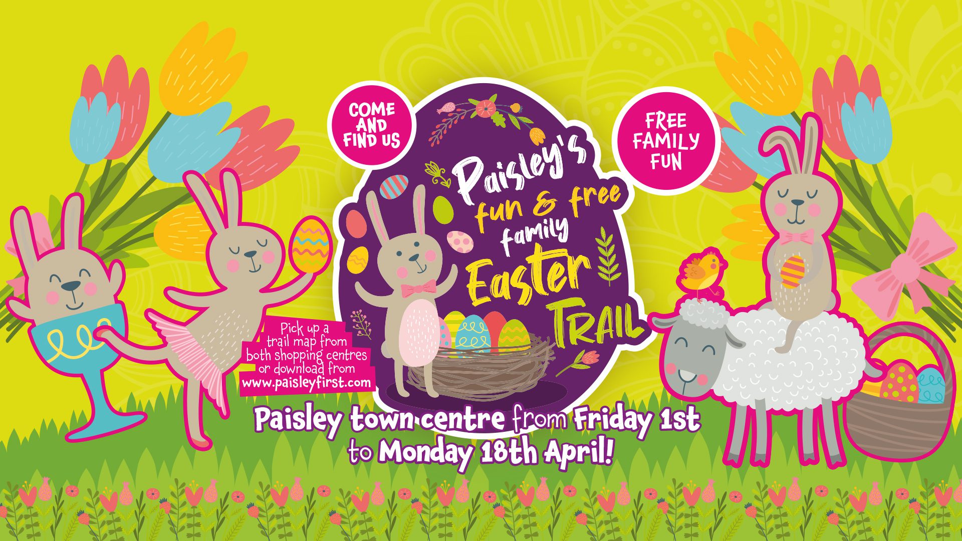 Get a Spring in your step with Paisley’s Easter Bunny Trail! - Paisley ...
