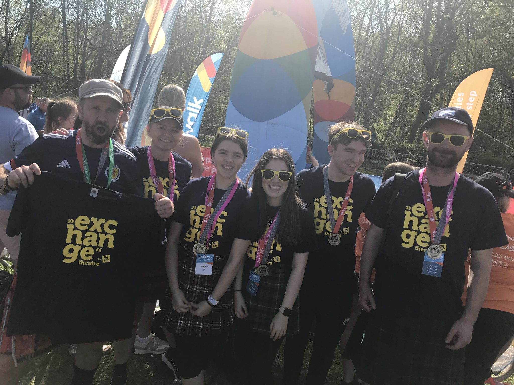 PACE Kiltwalk - Paisley Scotland