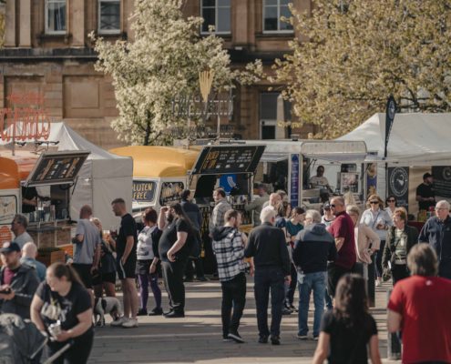 Fun underway at Paisley Food and Drink Festival 2022 - Paisley Scotland