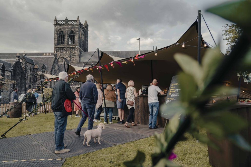 Fun underway at Paisley Food and Drink Festival 2022 - Paisley Scotland