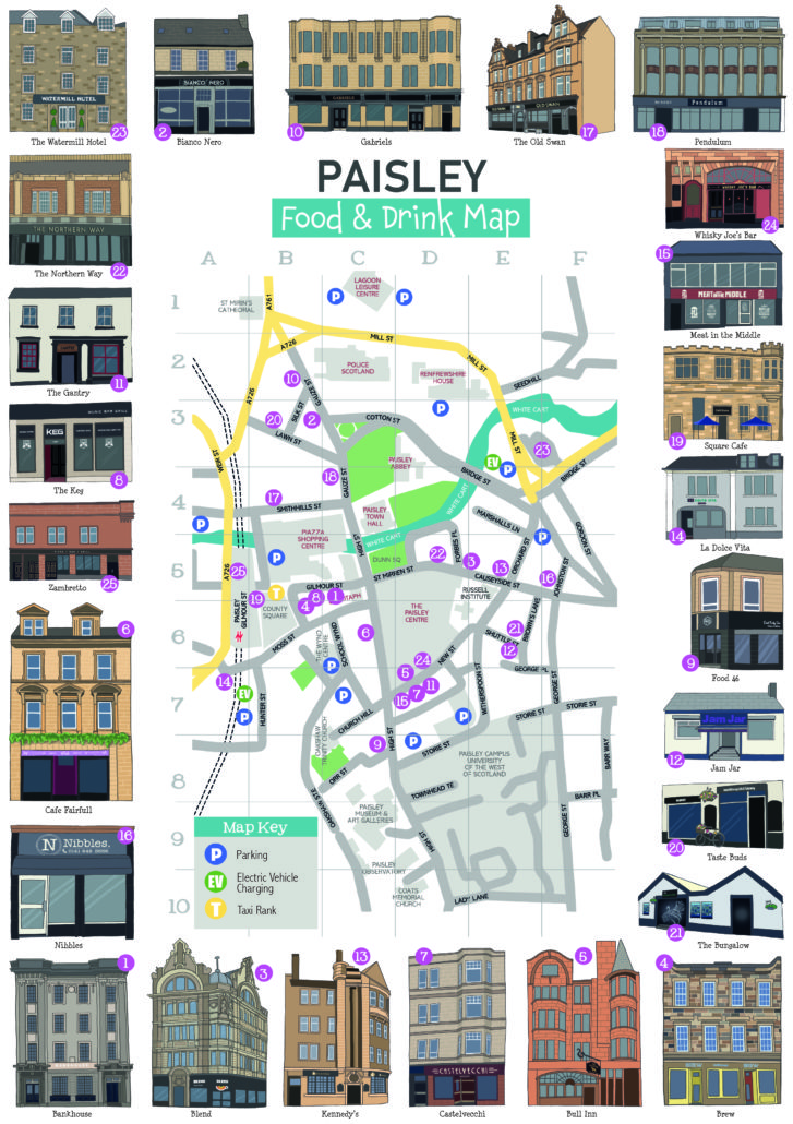 Paisley's Food & Drink Map and Paisley's Slug in the Bottle Trail Inbox ...