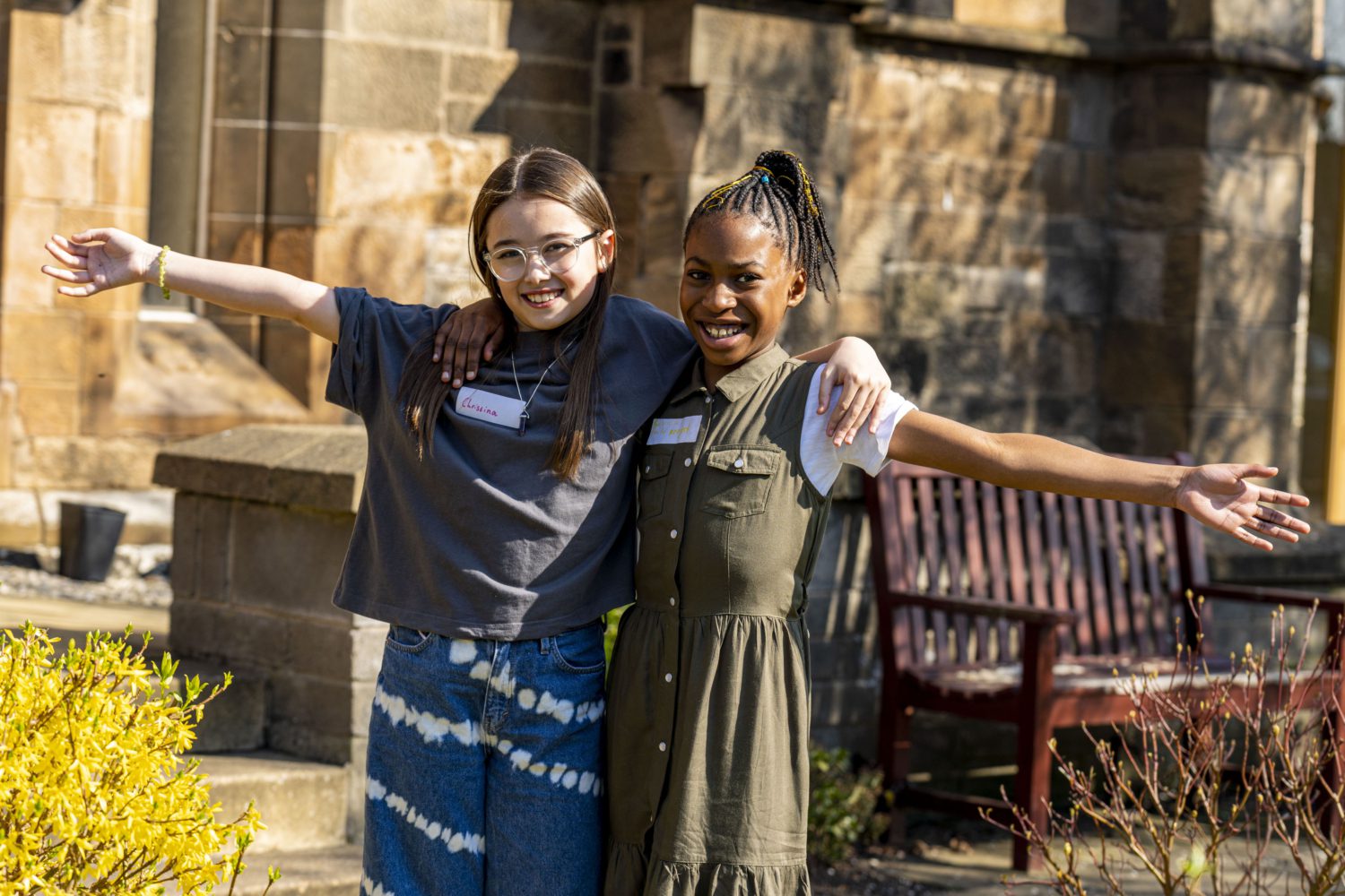 Excitement as multicultural pen pals meet each other for the first time ...