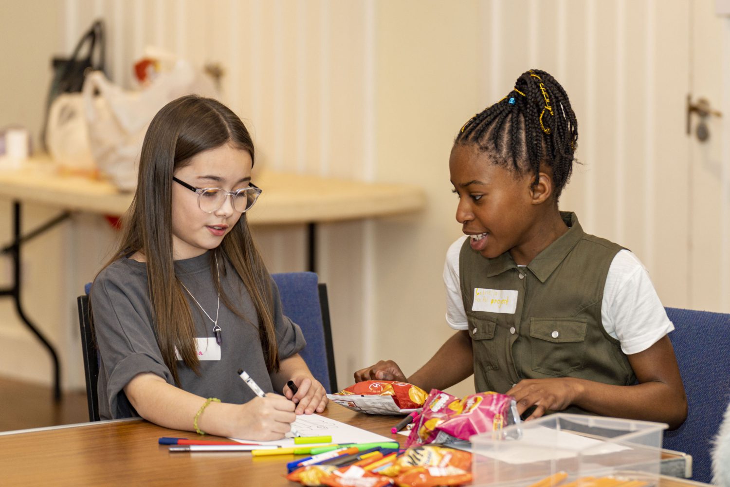 Excitement as multicultural pen pals meet each other for the first time ...