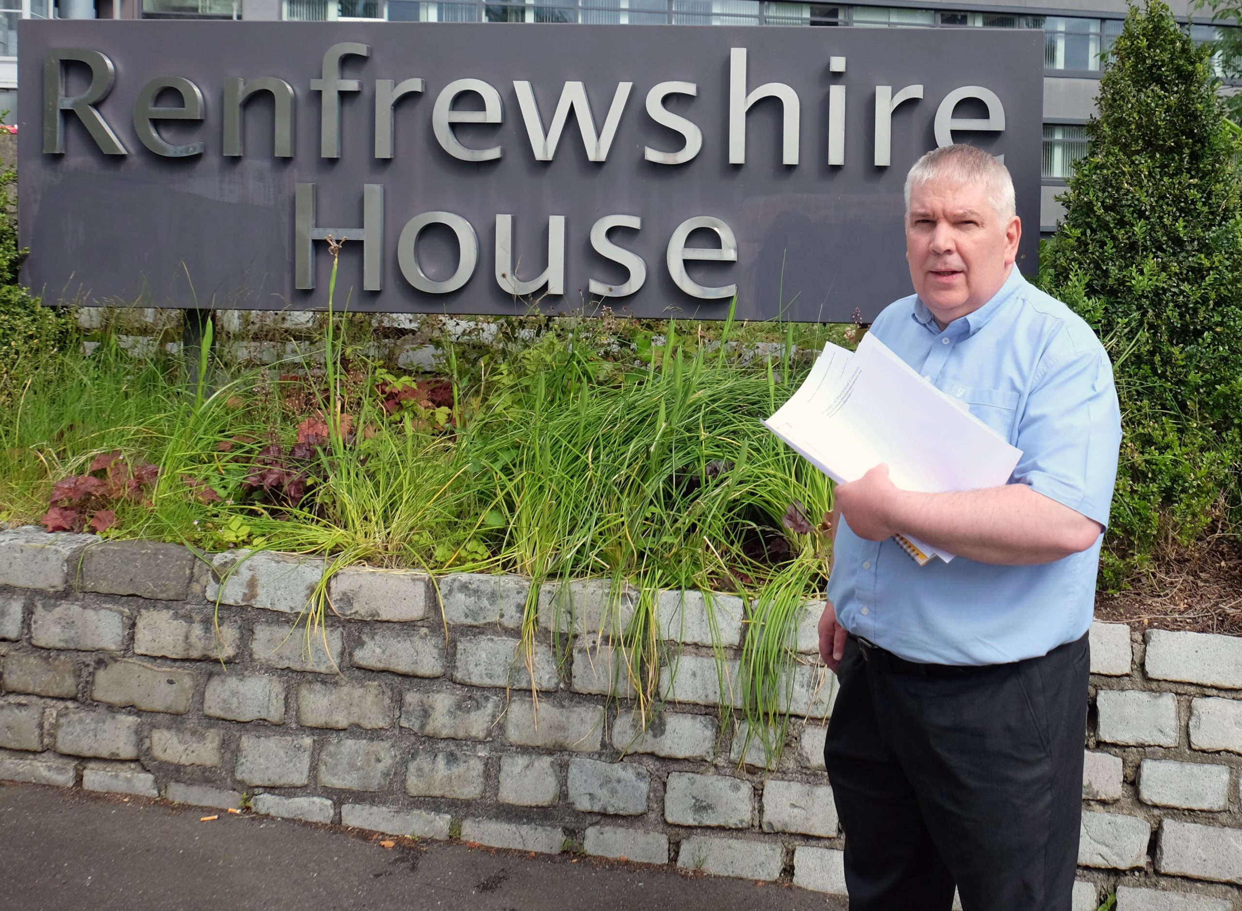 Campaign group wins improvements to Hawkhead Cemetery - Paisley Scotland