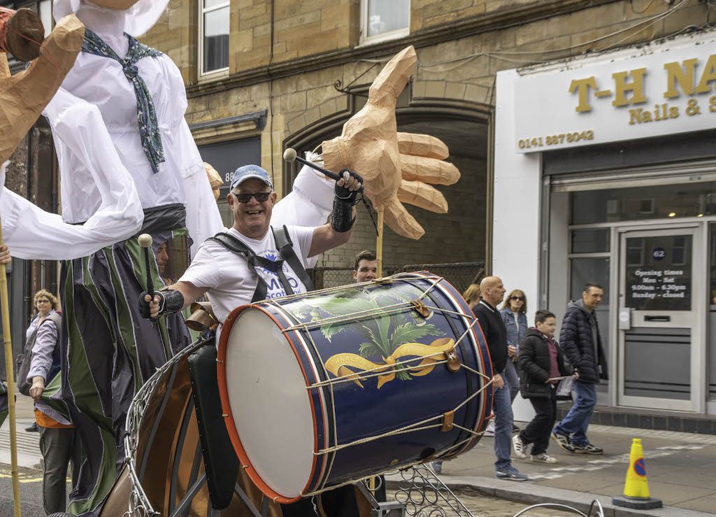 Photographs of Sma' Shot Parade 2022 - Paisley Scotland