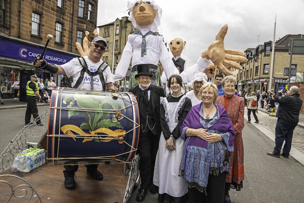 Photographs of Sma’ Shot Parade 2022 - Paisley Scotland