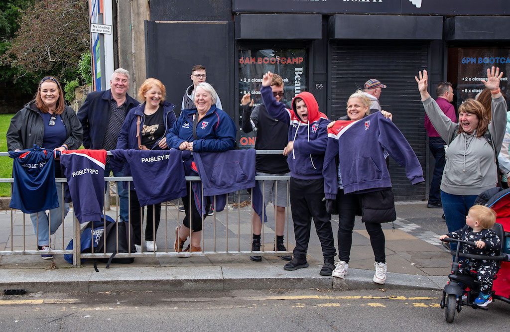 Photographs of Sma' Shot Parade 2022 - Paisley Scotland