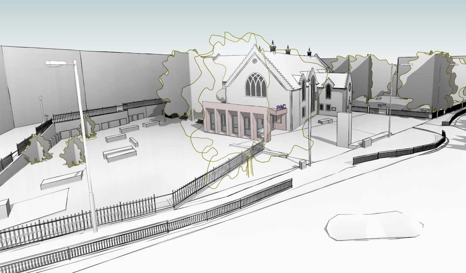 Work now under way on refurbishment of Paisley Arts Centre - Paisley ...