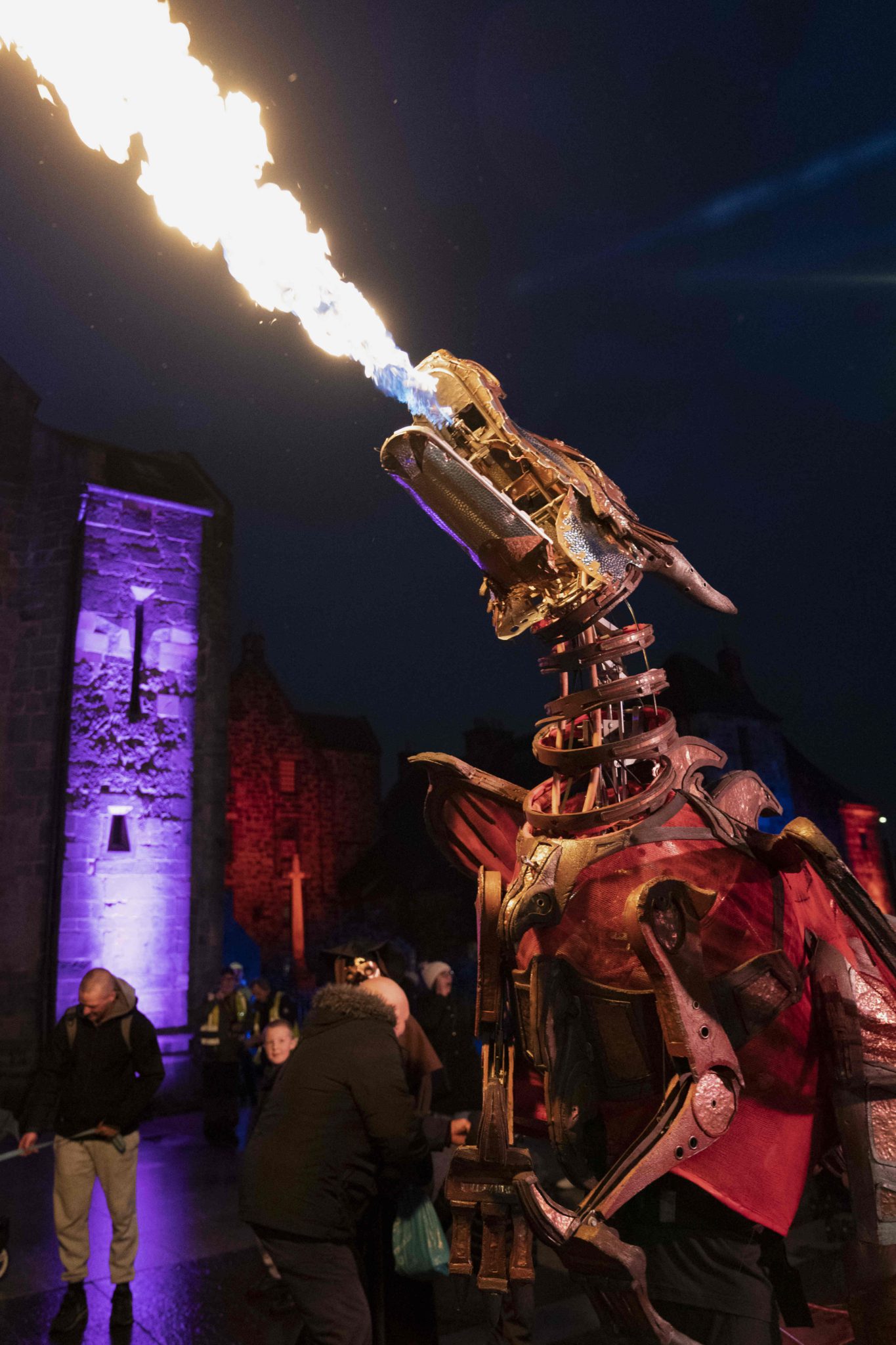 Paisley Halloween spectacular gets under way - Paisley Scotland