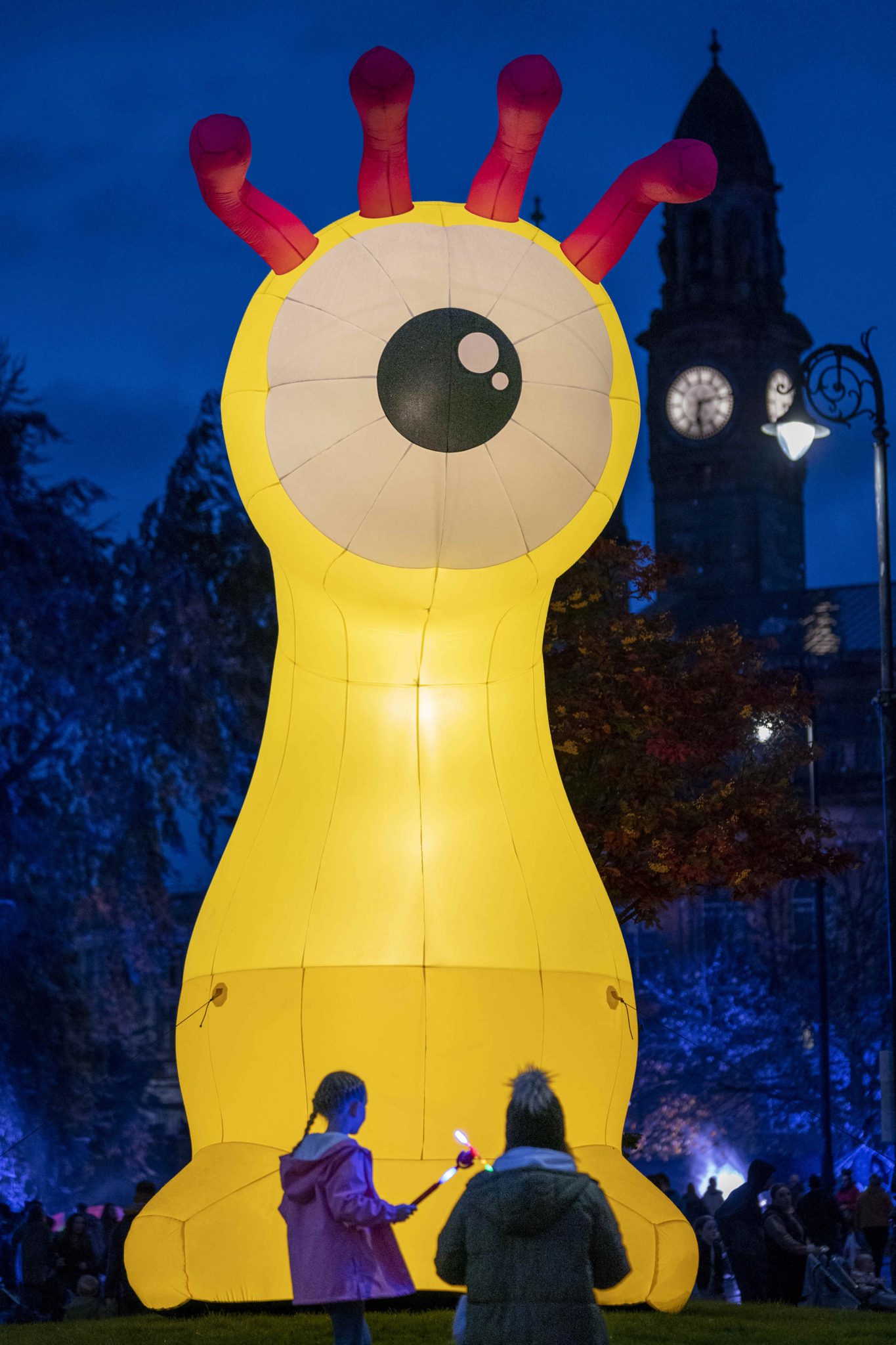 Paisley Halloween spectacular gets under way - Paisley Scotland