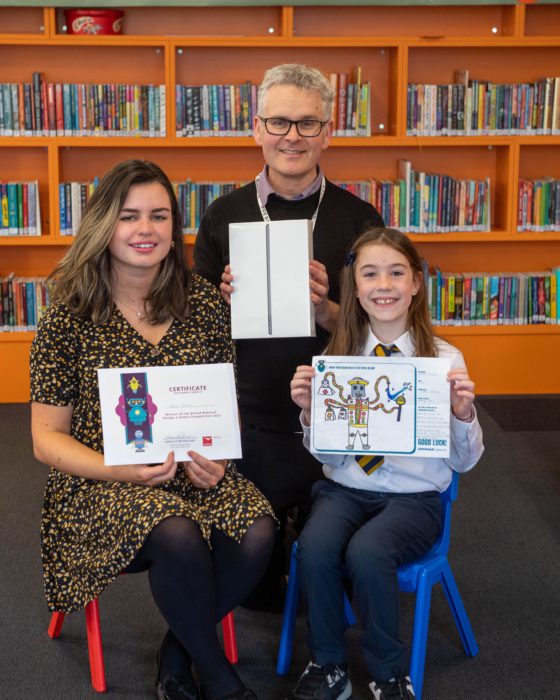 Marnie wins Renfrewshire Libraries' Design a Robot competition ...