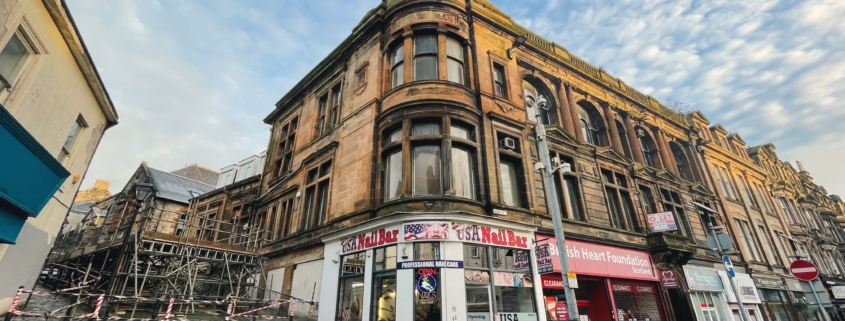 Work starts to bring landmark Paisley High Street building back into ...