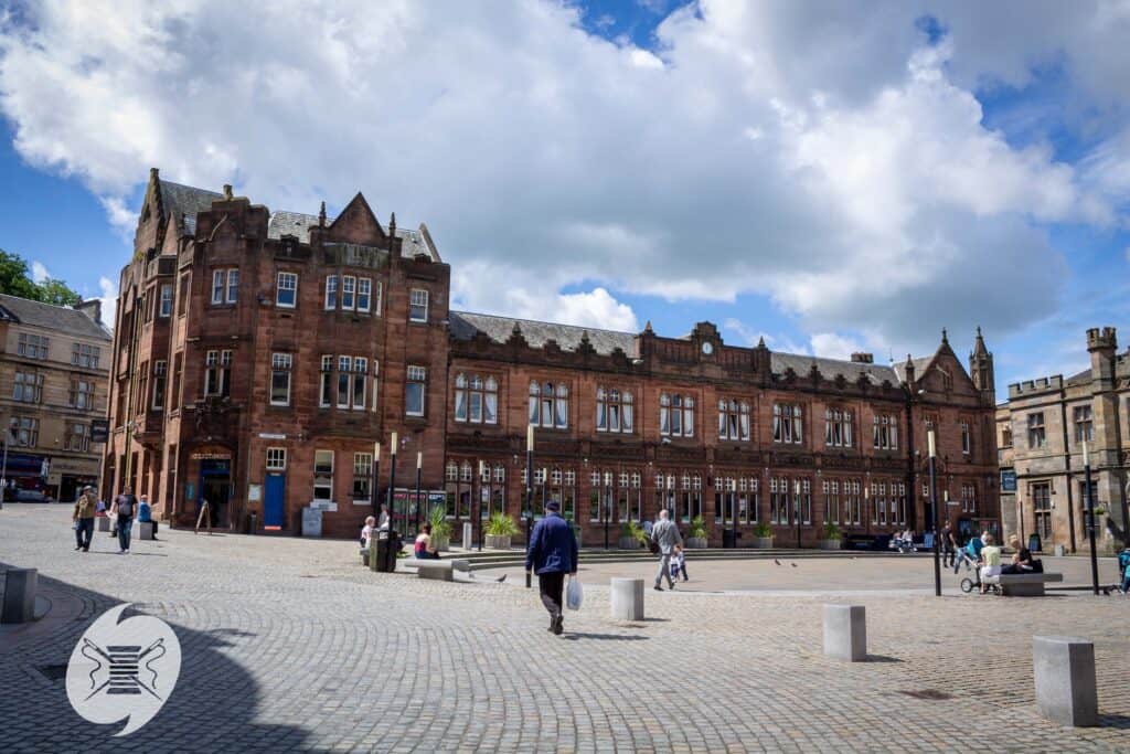 The Last Post Former GPO - Paisley Scotland